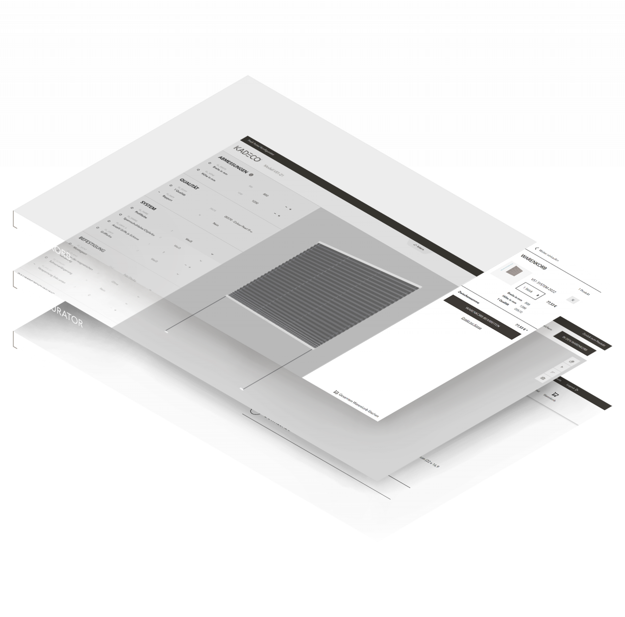 KADECO 3D privacy and sun protection configurator [redPlant Realtime ...