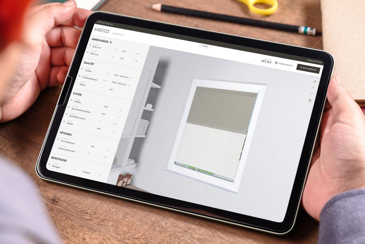 KADECO 3D privacy and sun protection configurator [redPlant Realtime ...
