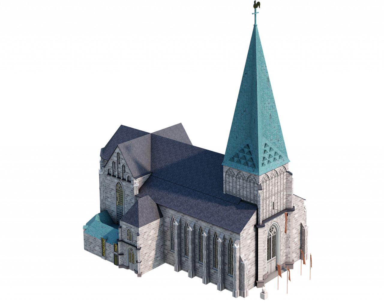 Interaktives Stadtmodell Bocholt [redPlant Realtime Studio]